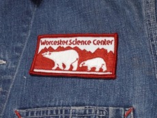 VINTAGE : DEAD STOCK PATCH “WORCESTER SCIENCE CENTER “ | CONEY ISLAND