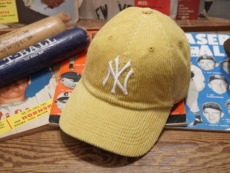 47 BRAND : NEW YORK YANKEES CORDUROY CLEAN UP BASEBALL CAP | CONEY ISLAND
