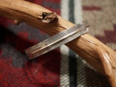 INDIAN JEWELRY : NAVAJO FEATHER SILVER BANGLE ” BYRON BEGAY “ | CONEY ...