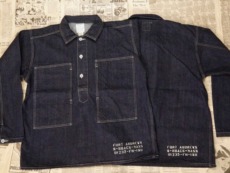 COLIMBO x CONEY ISLAND : ARMY DENIM PULLOVER ” DOUGHBOY DIGGER’S BLOUSE ...