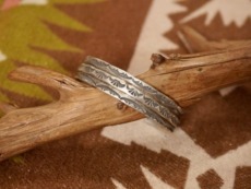 INDIAN JEWELRY : HAMMERING STUMP WORK SILVER BANGLE ” EMERSON BILL ...