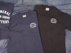GENERAL QUARTERS : HEAVY SHORT SLEEVE T-SHIRT “CLASSIC SHOP LOGO ...